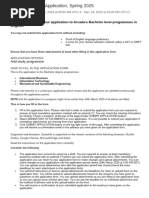 Waterloo Admission Information Form Guide | PDF