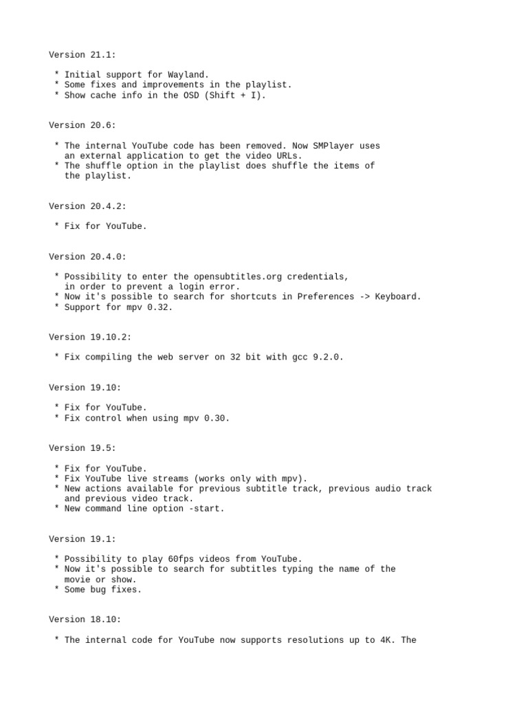 SM Player Read Me | PDF | Computing | Software