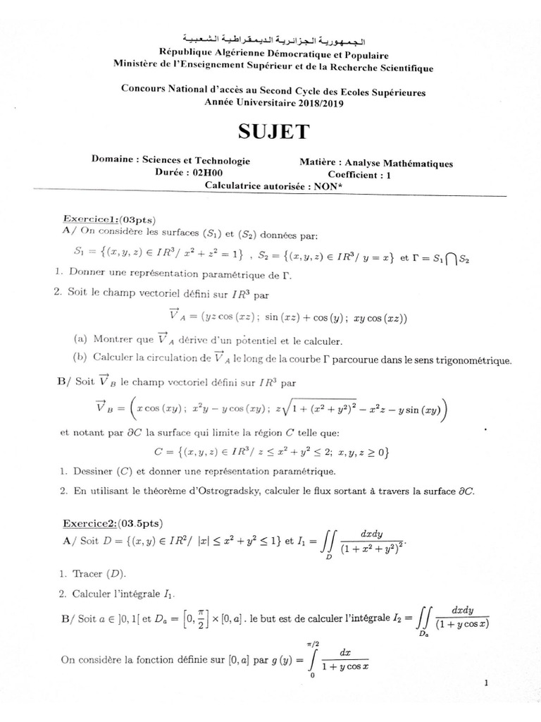 Concours Blanc | PDF