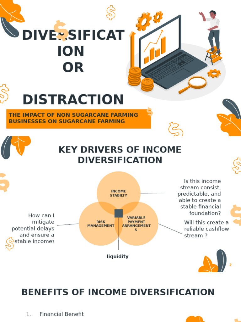 INCOME DIVERSIFICATION IMPACTS ON SUGARCANE FARMING | PDF | Income ...
