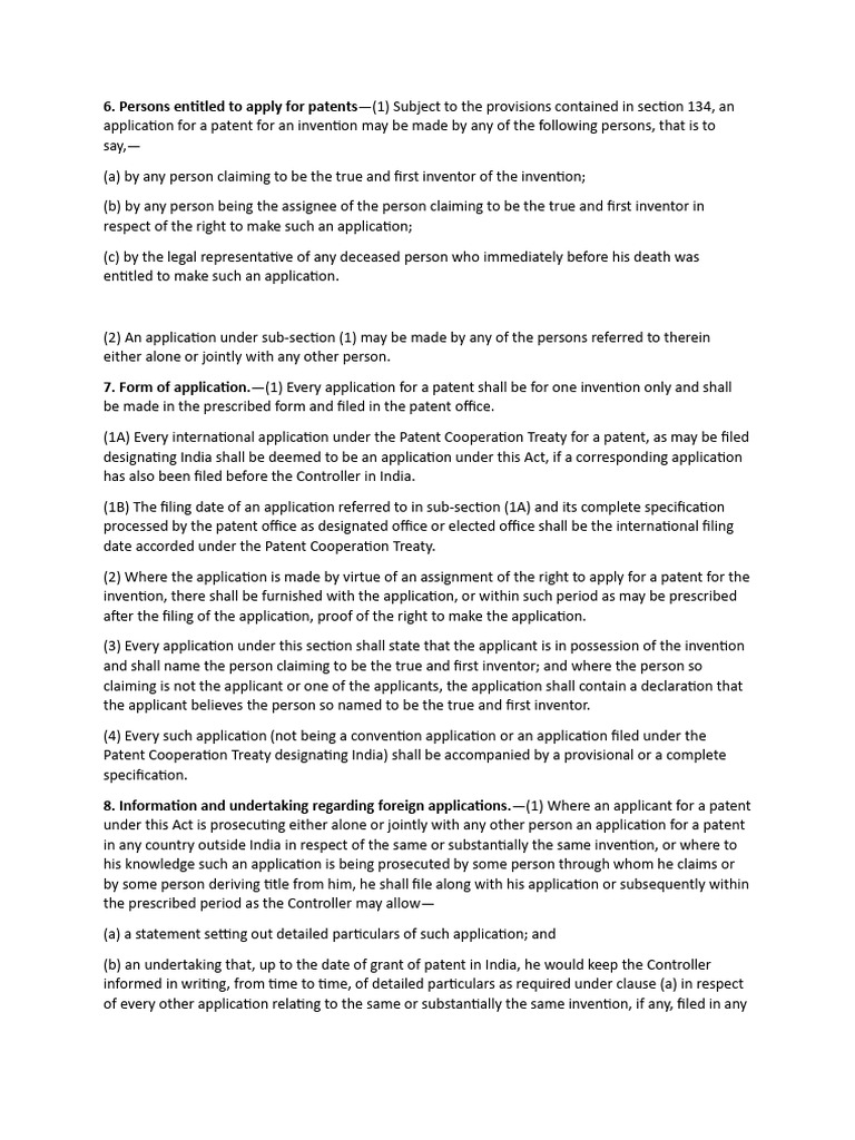 Patent | PDF | Patent | Glossary Of Patent Law Terms