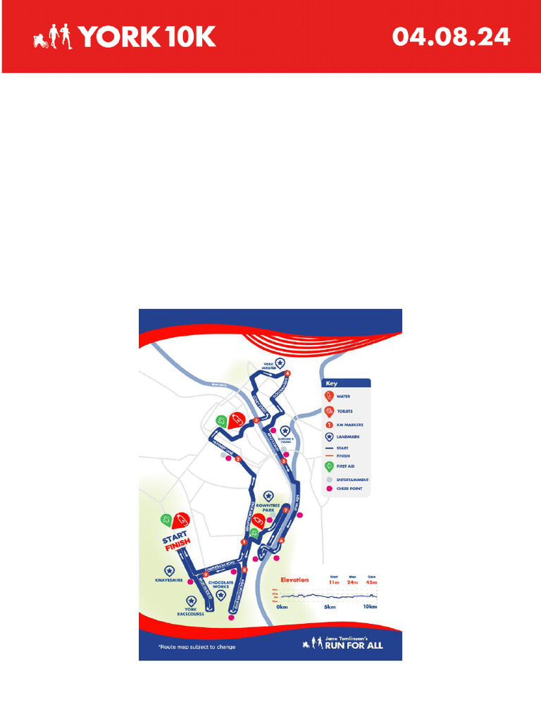 York 10K 2024 Road Closure Details | PDF | Traffic | Transport ...