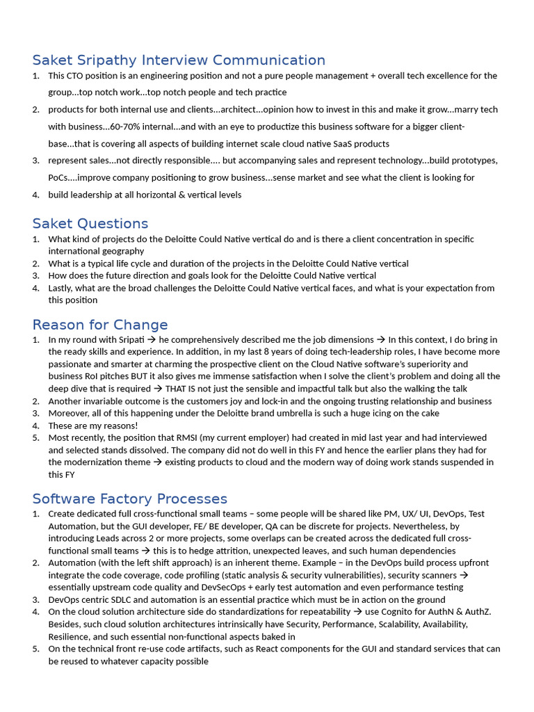 HashedIn Sri Saket Interview | PDF | Computing | Information Technology