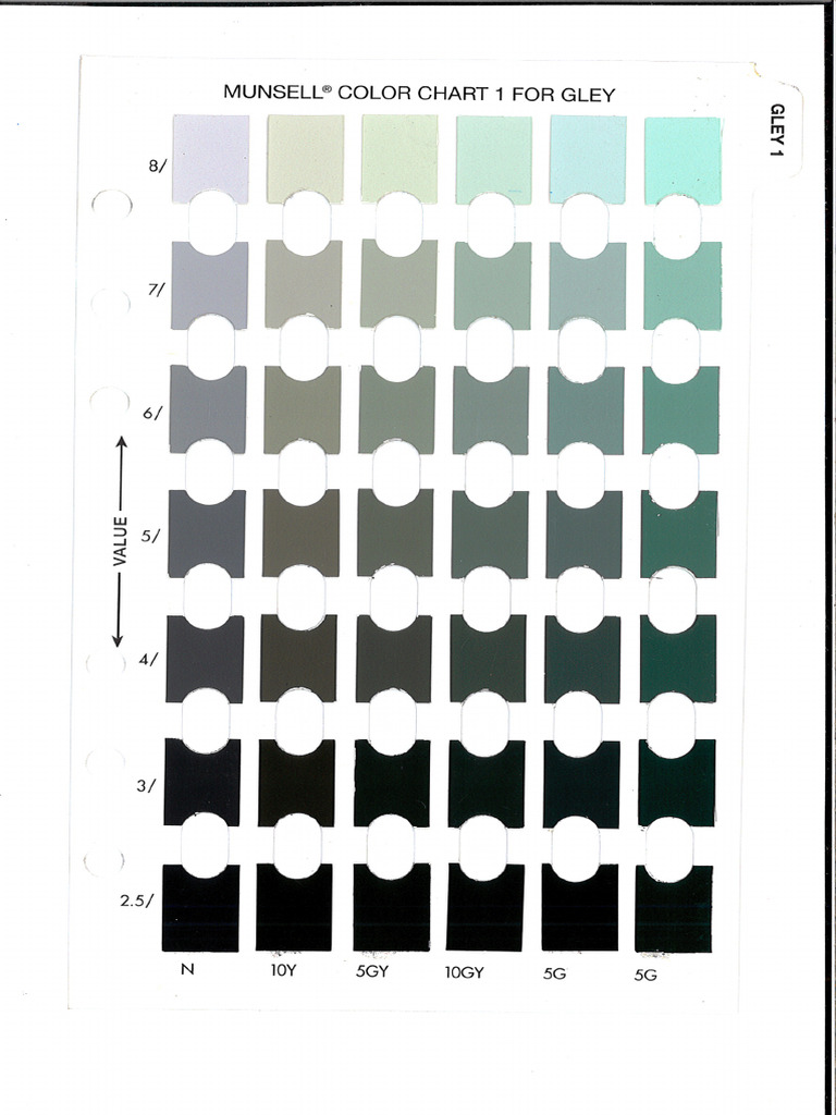 Munsell Color Chart | PDF