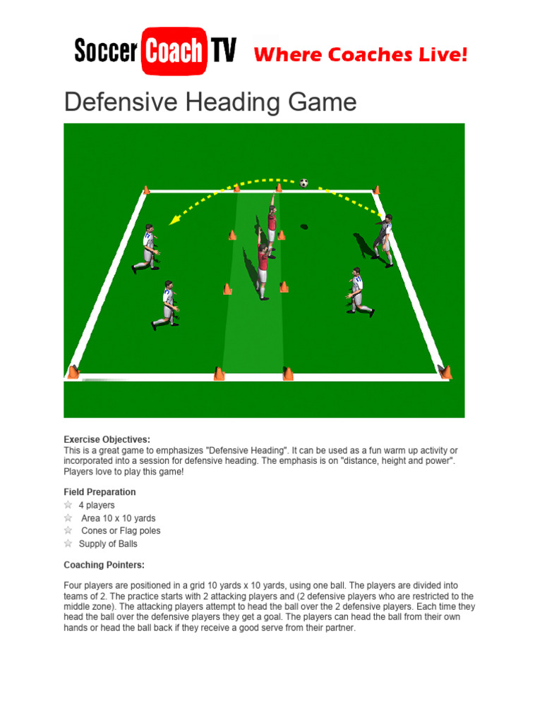 Defensive Heading Game | PDF