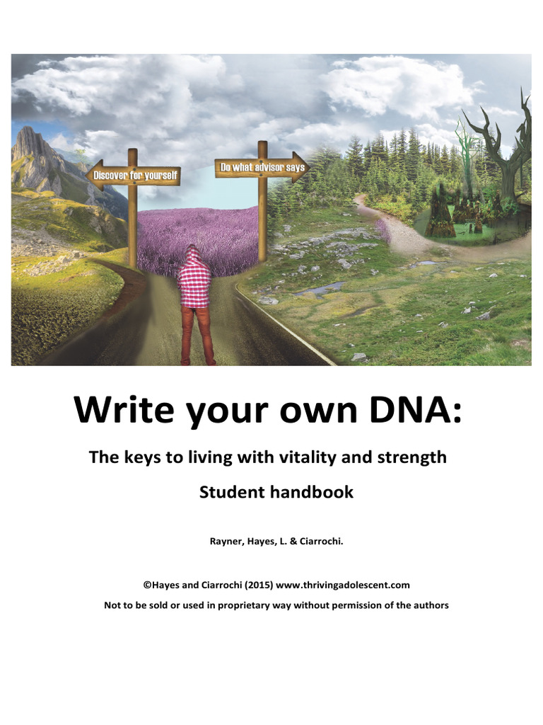 DNA-V Student Handbook for Vitality | PDF | Psychology | Psychological ...