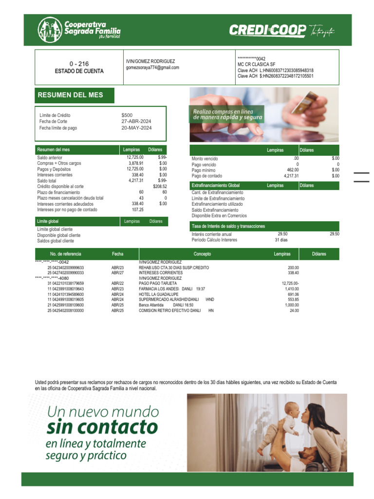 216 Eem | PDF | Crédito | Finanzas y dinero