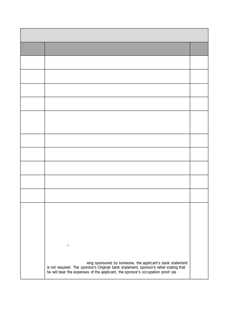 Tourist-visa-checklist | PDF | Travel Visa | Passport Tourist-visa-checklist | PDF | Travel Visa | Passport