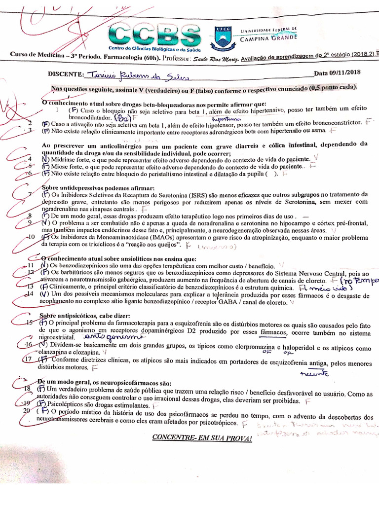 Provas Do Segundo Estágio | PDF