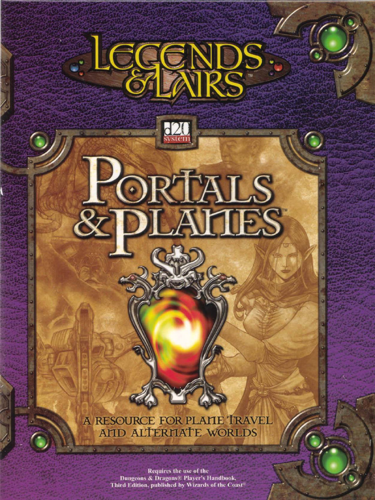 Fantasy Flight Games - Legends & Lairs_ Portals & Planes (Dungeons & Dragons d20 System) (2003 ...