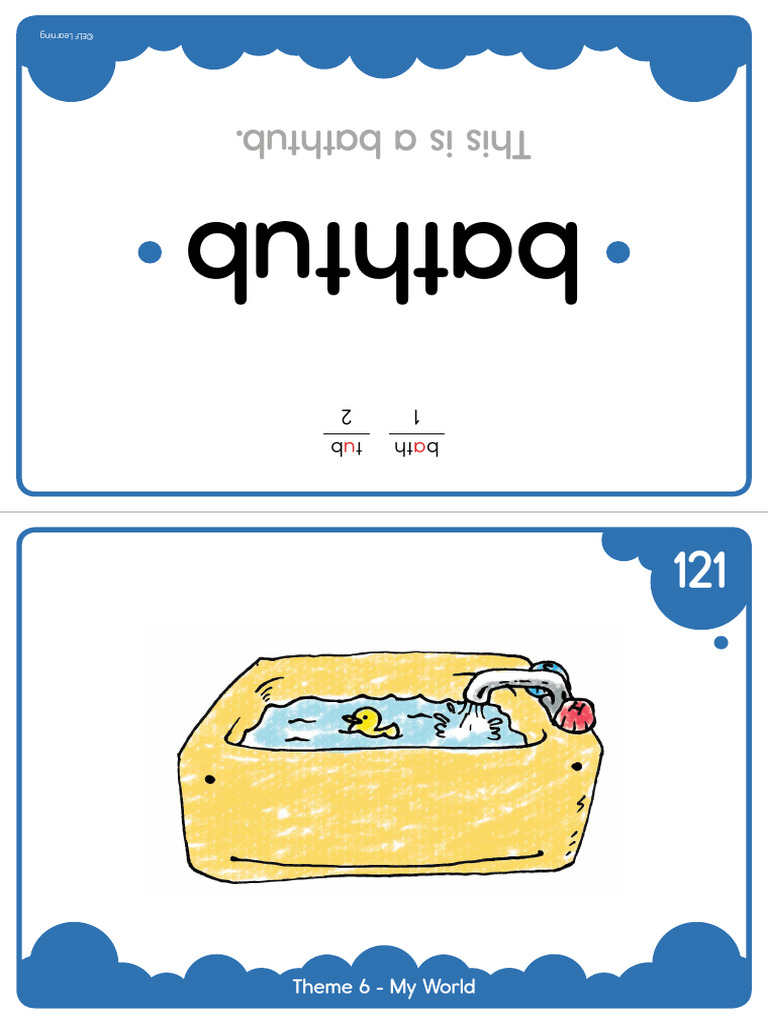 Flashcards - Pre1-2 - Family and Home | PDF | Domestic Implements ...