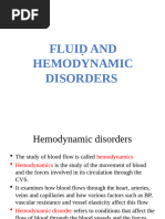 Hemodynamic Disorders Pathology | PDF | Edema | Thrombus