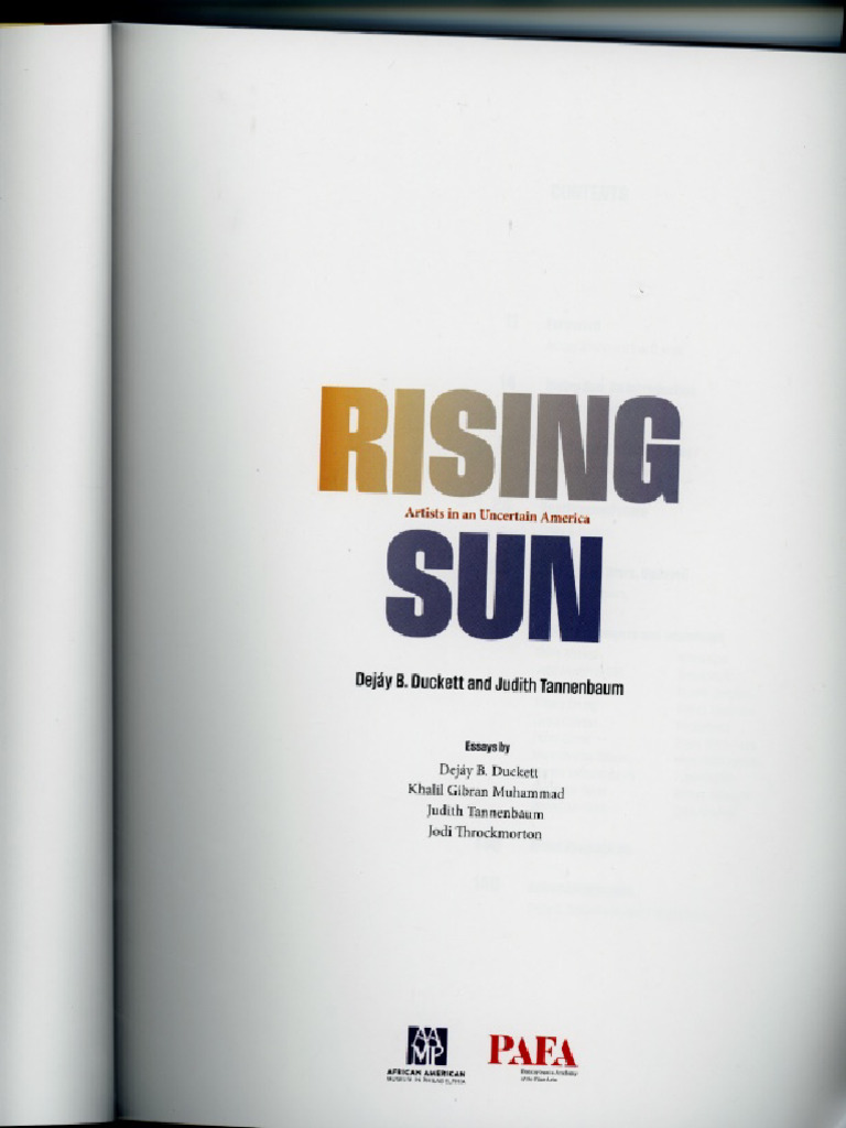 Rising Sun - Deborah Willis | PDF