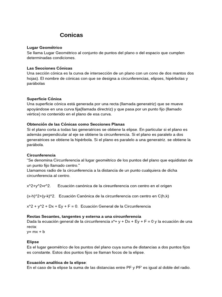 Resumen de Álgebra | PDF