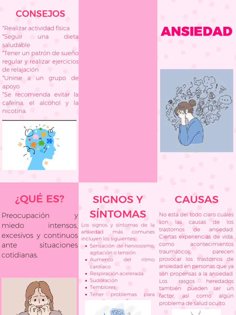 Ansiedad Tríptico | PDF