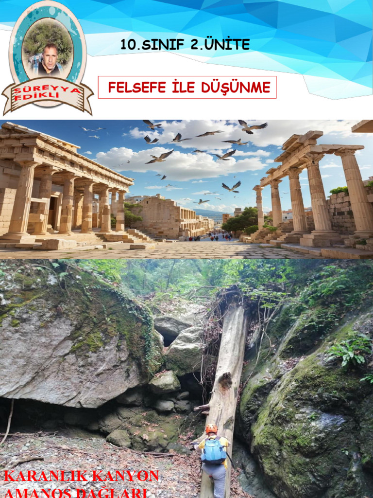 Sinif Felsefe Dersi Felsefe Ile Dusunme Ders Notu | PDF