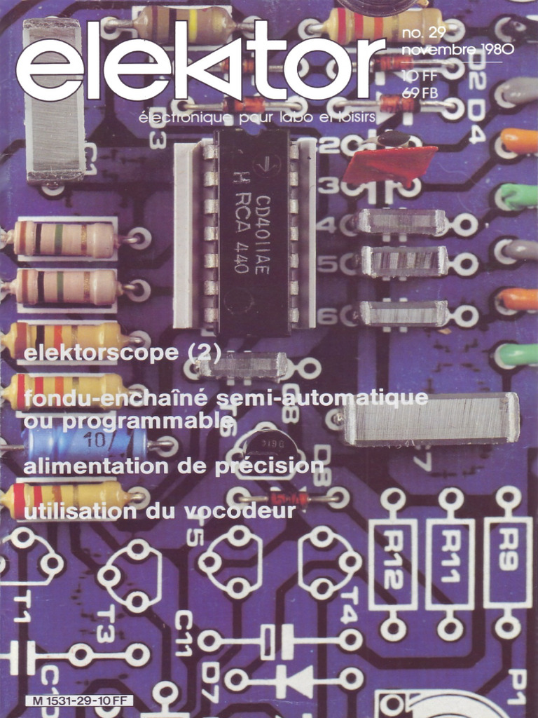 Elektor N°029 Novembre 1980-FR | PDF