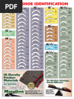 Shoe ID Chart | PDF | Brake | Vehicles