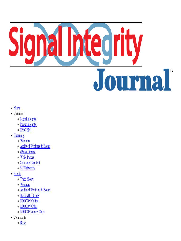 Selecting A VRM Output Inductor - Signal Integrity Journal | PDF