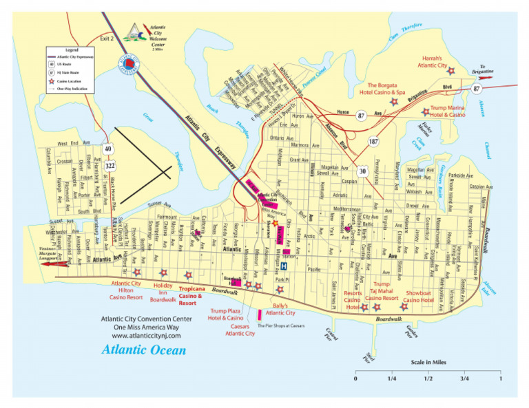 Atlantic City Map | PDF