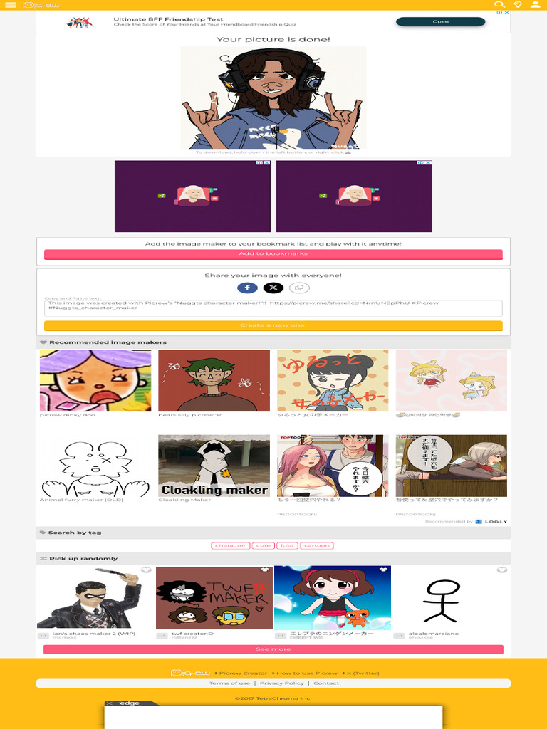 Nuggts Character Maker! Picrew | PDF