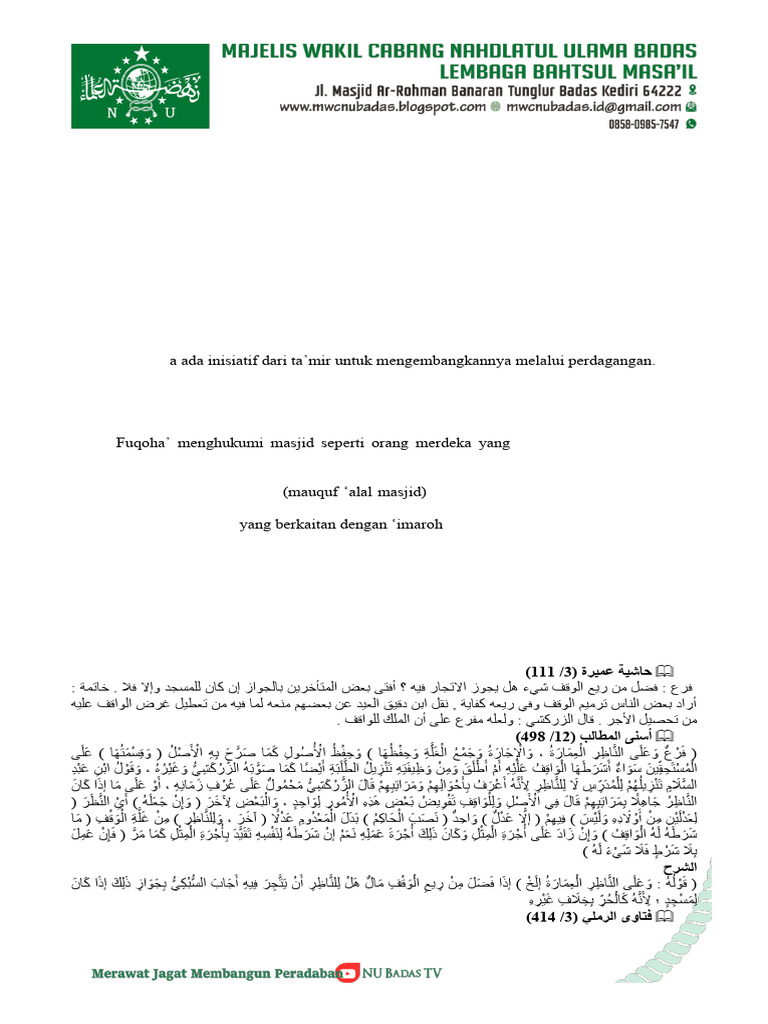 RUMUSAN BM 3 Bulan Agustus | PDF