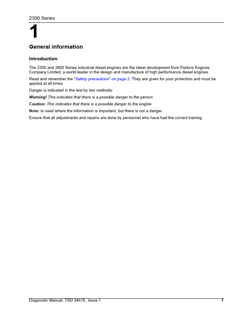 2300 Series Diagnostic Manual | PDF | Fuel Injection | Engines