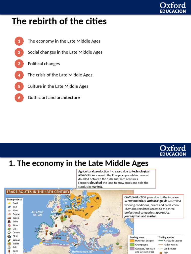 Rebirth Cities Presentation | PDF | Gothic Architecture | Middle Ages