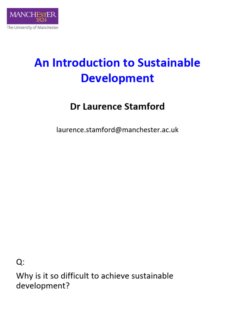 1.3 Intro To SD, Part 2, 2020-21 | PDF | Population Growth | Economies