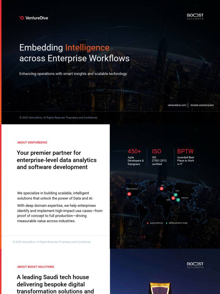 Venture Dive Profile | PDF | Cloud Computing | Artificial Intelligence