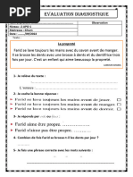 Grille d'évaluation de récitation poétique | PDF | Mécanismes de la poésie | Linguistique