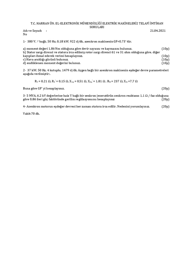 Elmak2 Ue Ara2 2021 | PDF