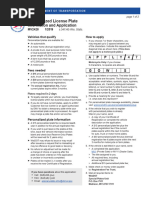 Revised REG 195 Form for Disabled Placards | PDF