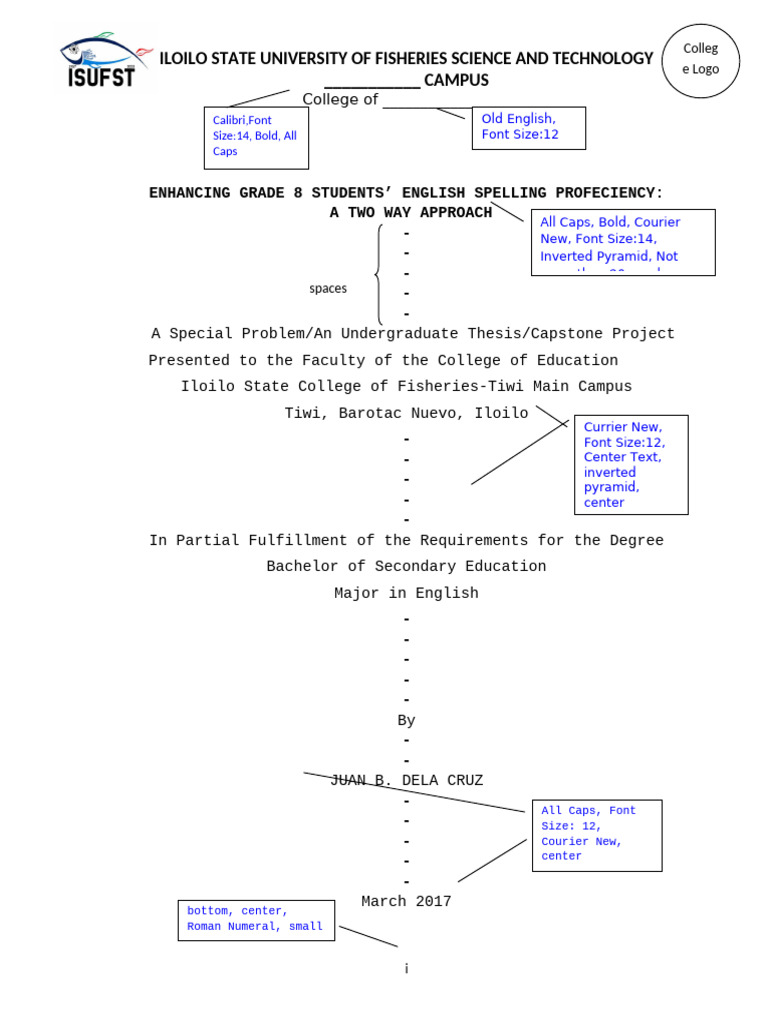 INSTITUTIONAL-FORMAT-FOR-STUDENT-1 (1) | PDF | Methodology | Analysis