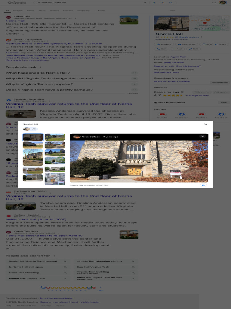 Virginia Tech Norris Hall - Google Search | PDF | Virginia Tech