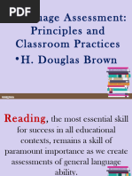Assessing Reading | PDF | Multiple Choice | Reading Comprehension
