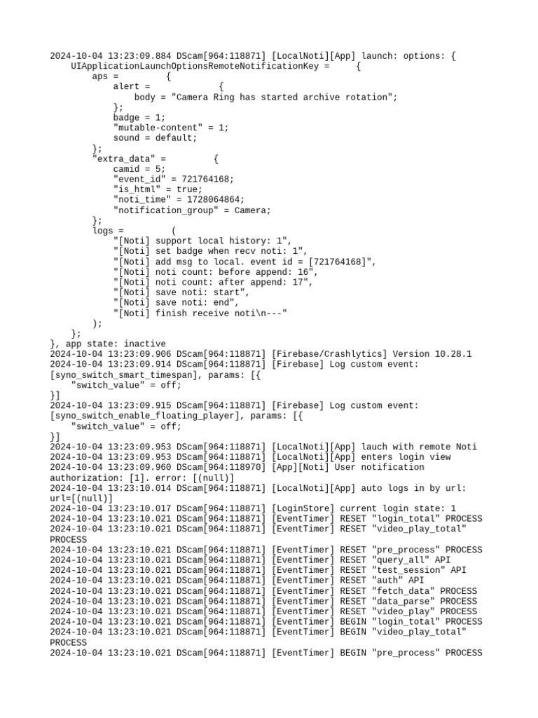 DScamConsoleLog | PDF | Login | System Software