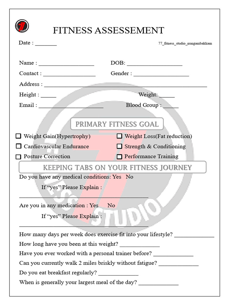Assesment Sheet | PDF