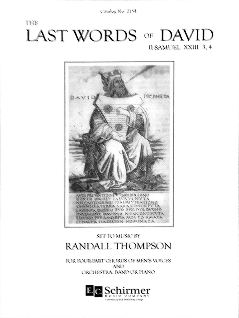 The Last Words of David TTBB | PDF | Classical Music | Aerophones