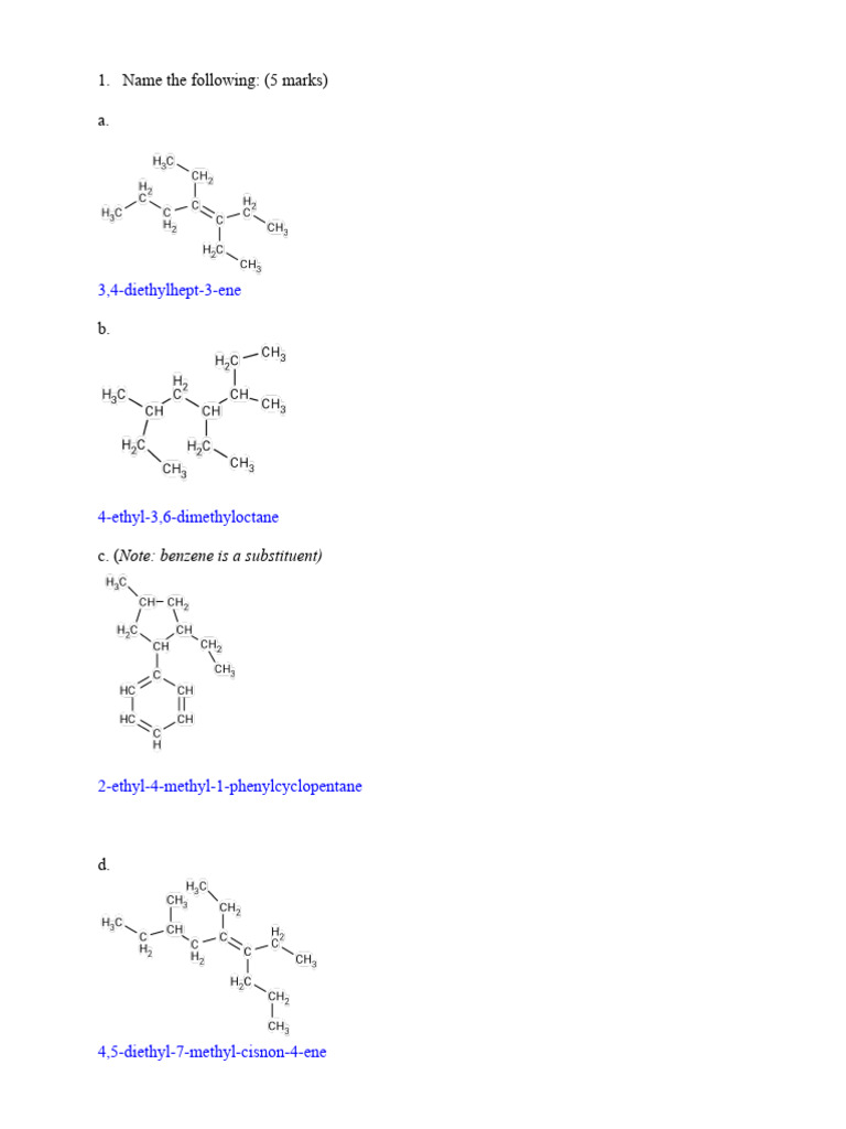 Organic_Chem_HW | PDF