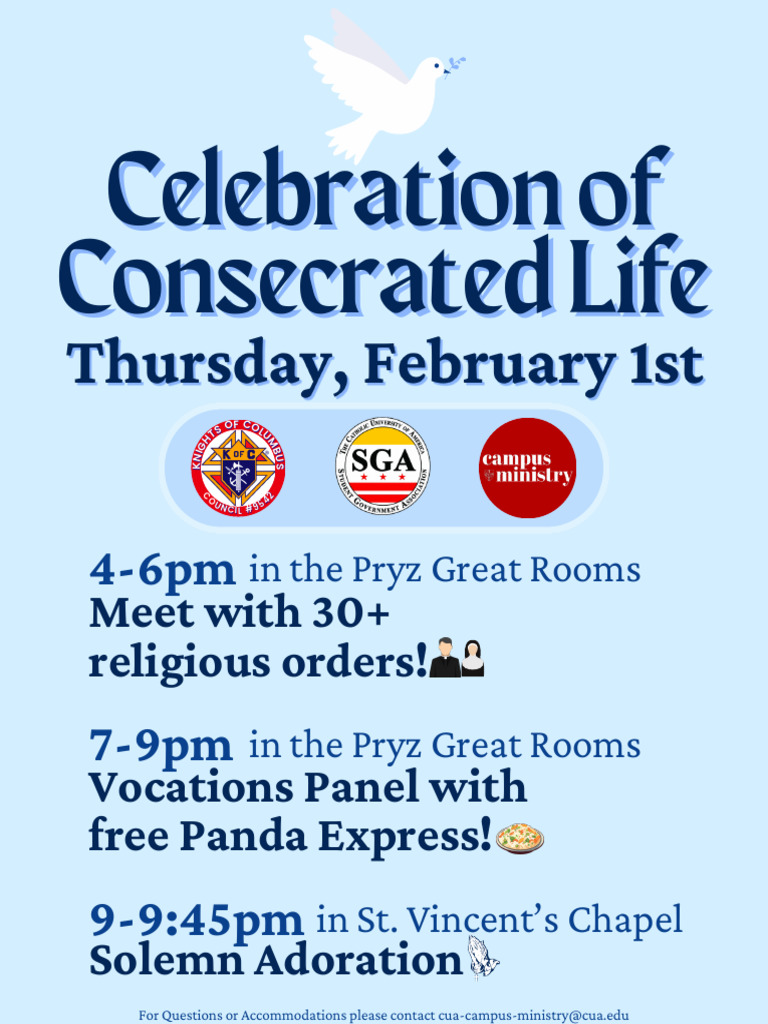 Celebration of Consecrated Life (Flyer) | PDF
