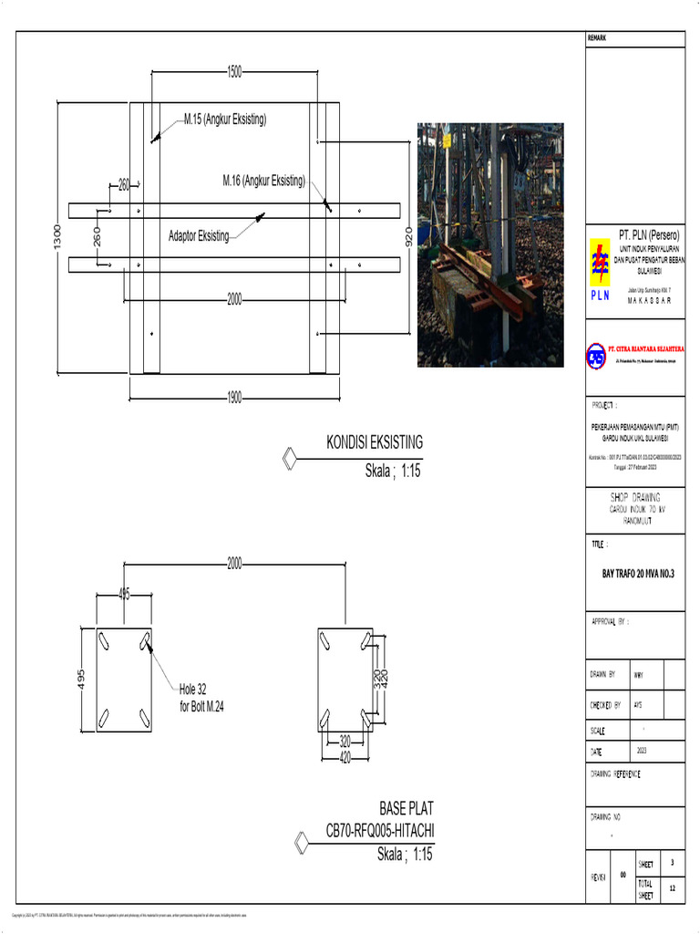 2. Adaptor Pmt-gi Ranomuut Bay Trafo 3 | PDF