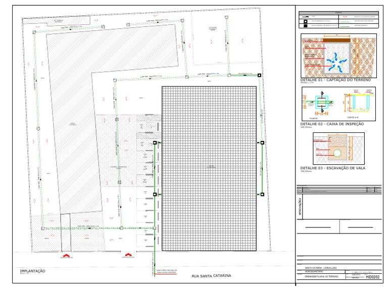 0449 HID EX 002 R01 DrenagemDoTerreno-Layout1 | PDF