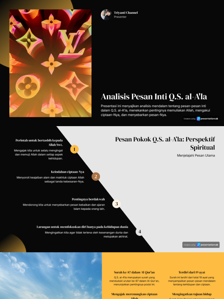 Core Teachings of QS al-A'la Analysis | PDF