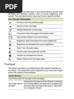 Asus TUF F15 Keyboard Shortcuts Guide | PDF