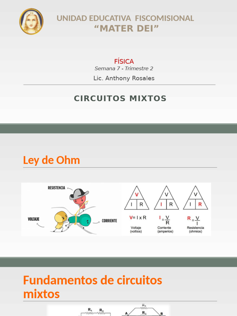S7_T2 - Circuitos Mixtos | PDF
