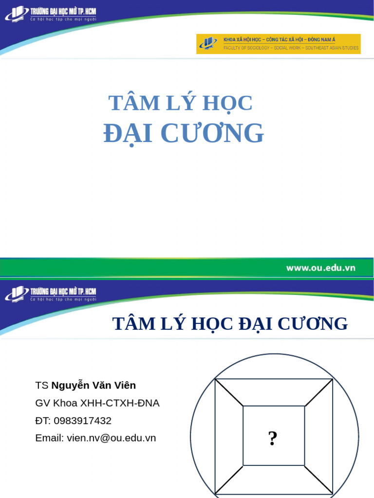Gioi Thieu Mon Tam Ly Hoc | PDF