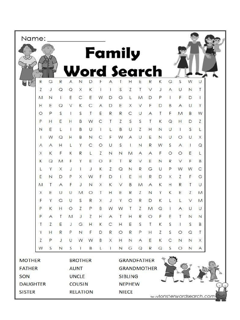 English Wordsearch | PDF