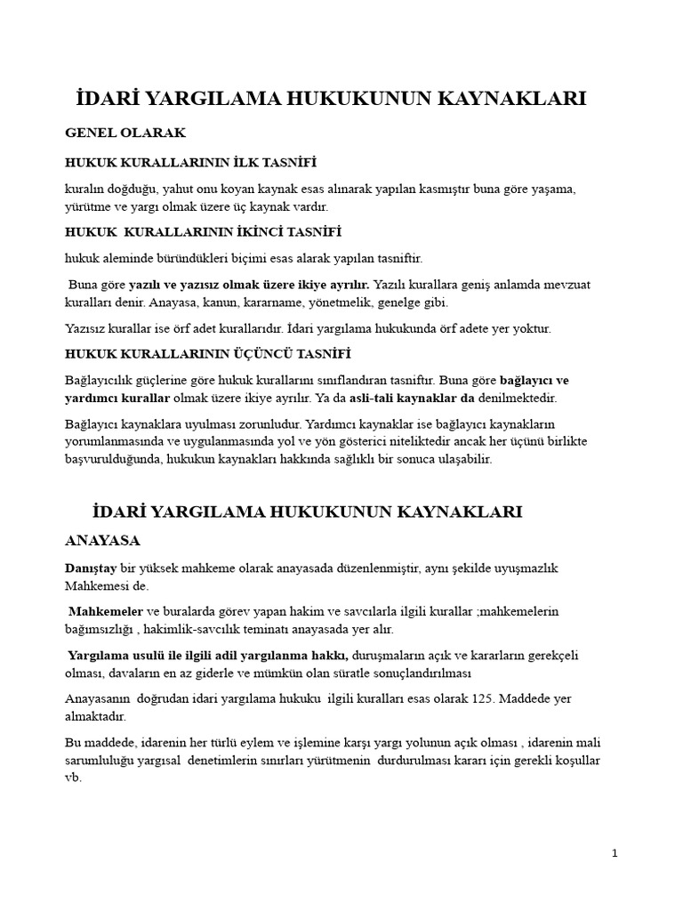 Yeni - İYUK kitap notları 25 Kasım | PDF