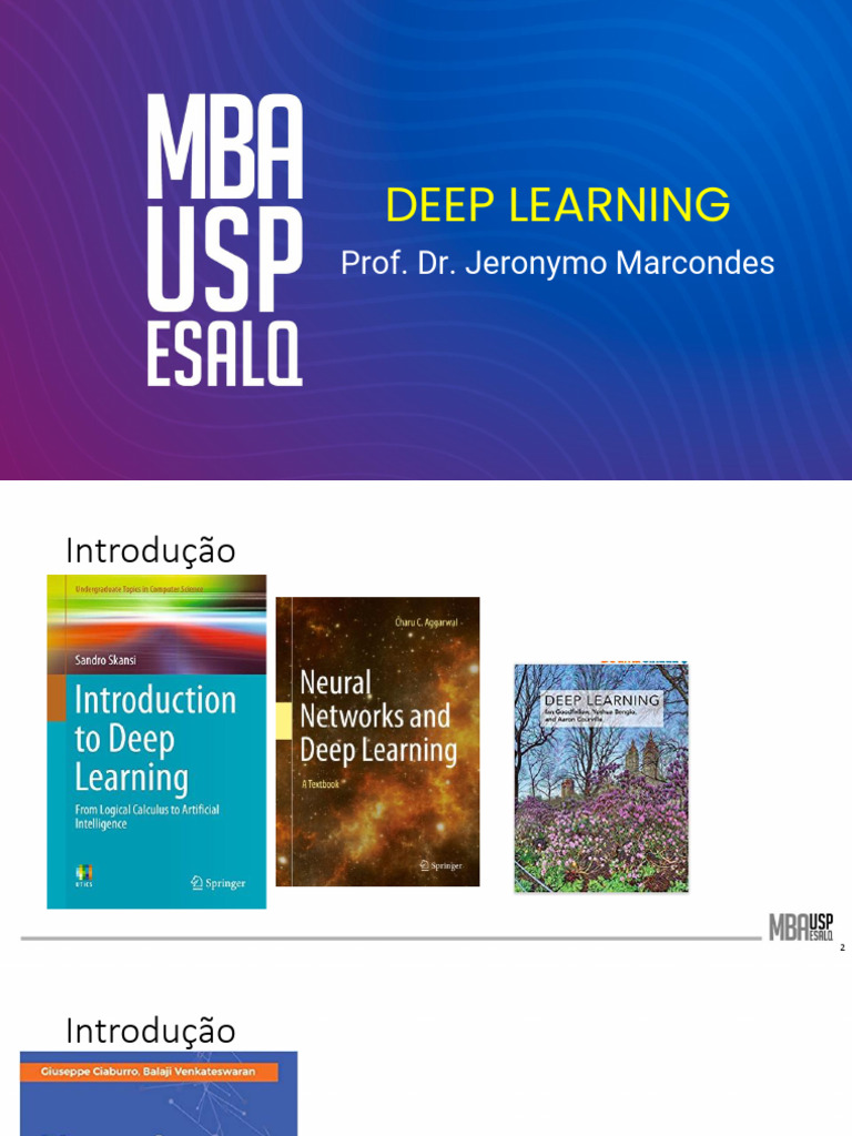 Slides Deep Learning 290322 | PDF | Aprendizagem profunda | Matemática ...